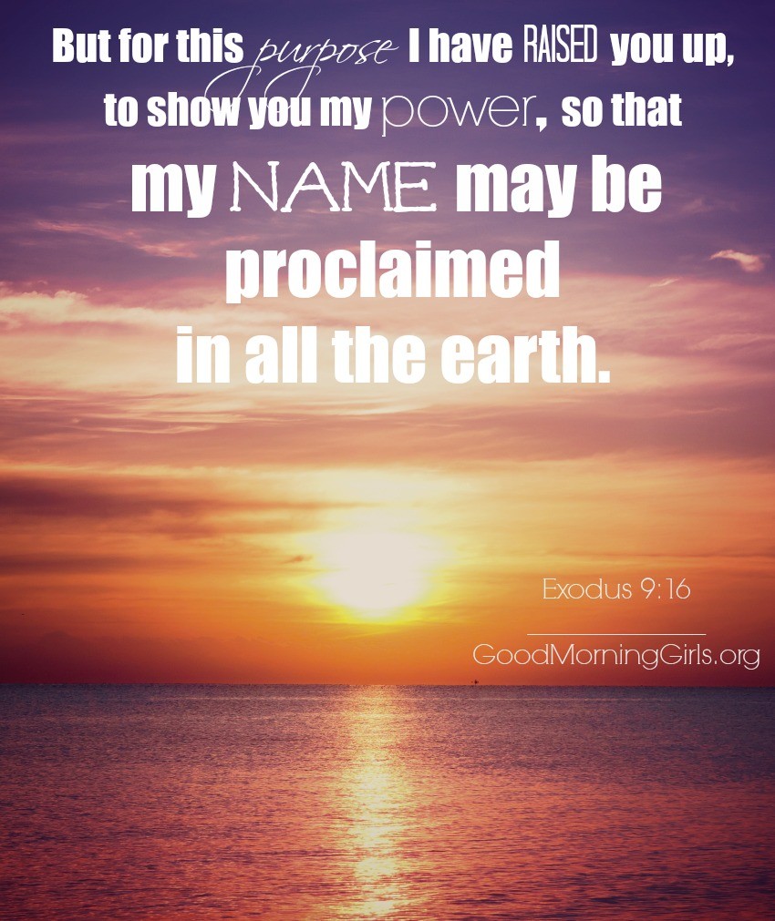 5 Characteristics Of Our Mighty God Exodus 7 10 Women Living Well