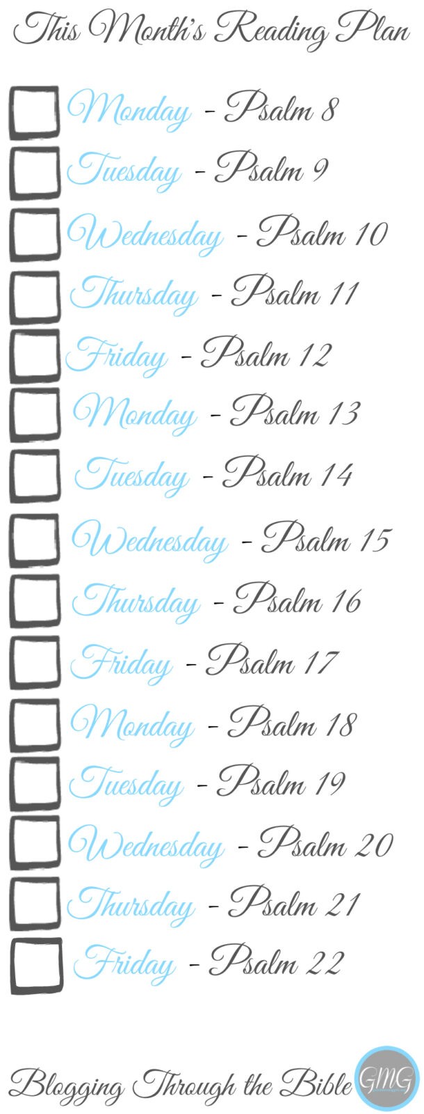 The December Bible Reading Plan - Women Living Well