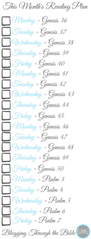 November Bible Reading Plan {11.2.14} - Women Living Well