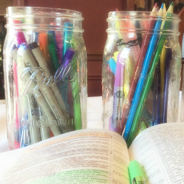 How To Use The SOAK Bible Study Method And Bible Coloring Chart Women