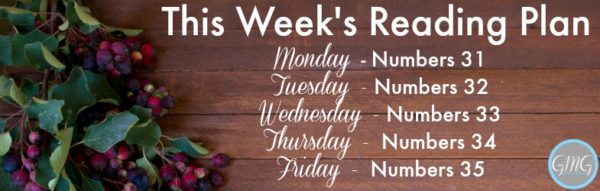 Good Morning Girls Resources {Numbers 31-36} - Women Living Well