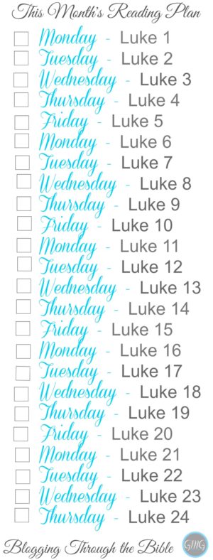 It's Time to Begin! {Intro and Resources for Luke 1-5} - Women Living Well