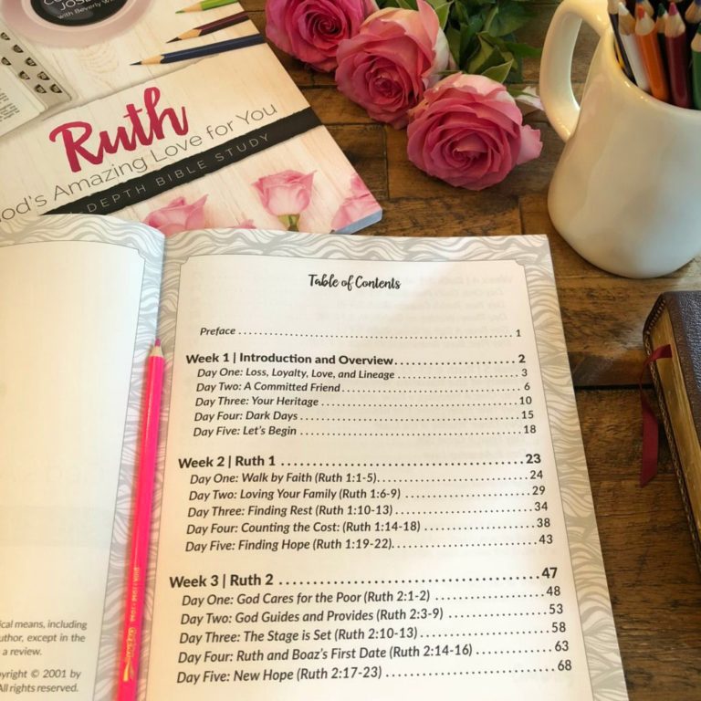 Good Morning Girls Resources for the Book of Ruth - Women Living Well