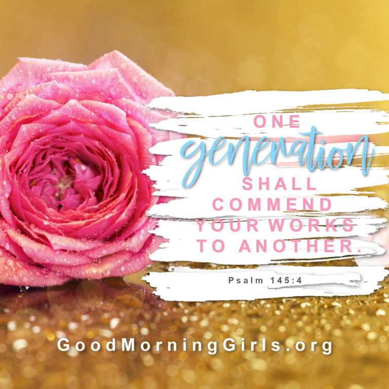 Good Morning Girls Resources {Ruth: Week 2} - Women Living Well