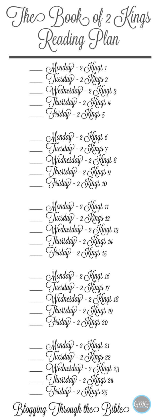 It's Time to Begin! {Intro and Resources for 2 Kings 1-5} - Women ...