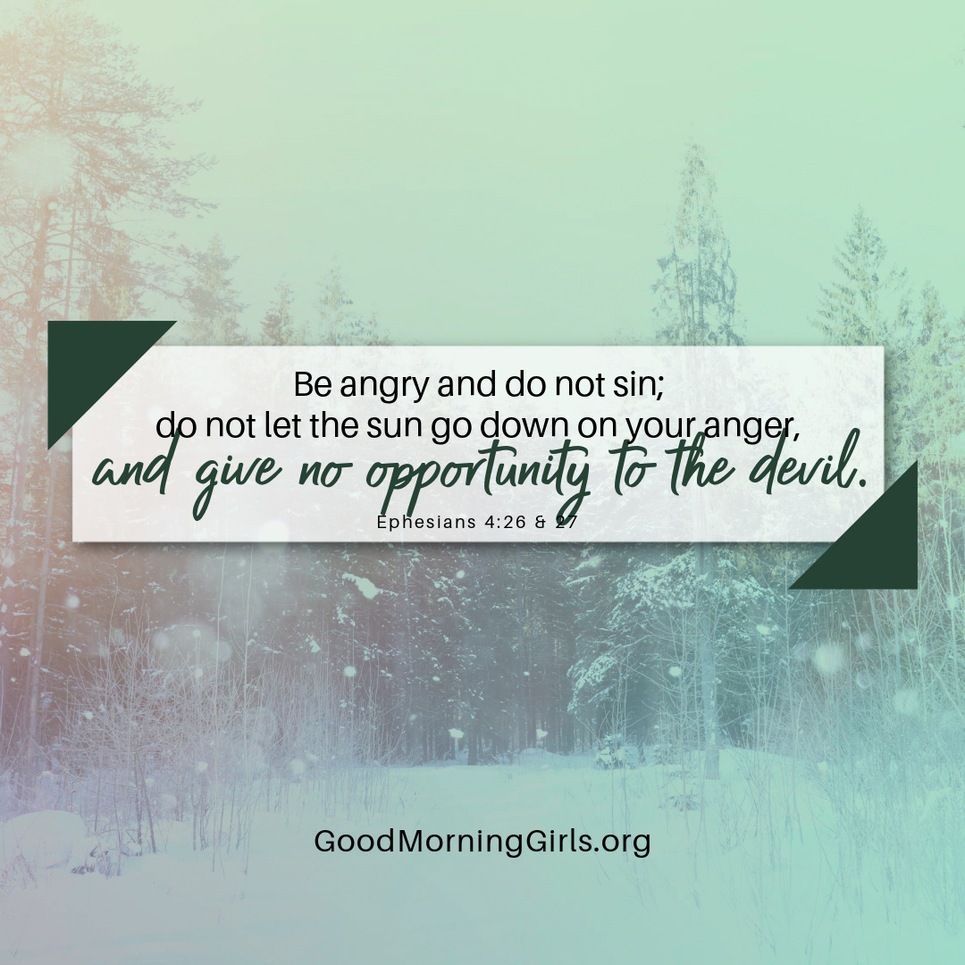 Good Morning Girls Resources {Ephesians Week 3} - Women Living Well