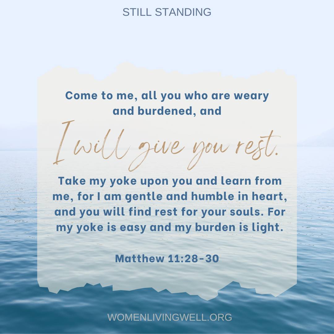 Still Standing Book Club: Week 3 - Women Living Well