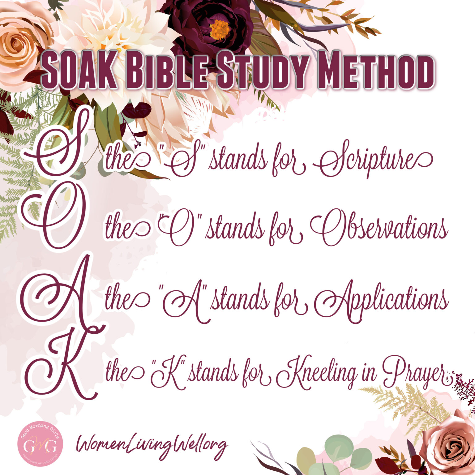 Good Morning Girls Resources (Colossians 3) - Women Living Well