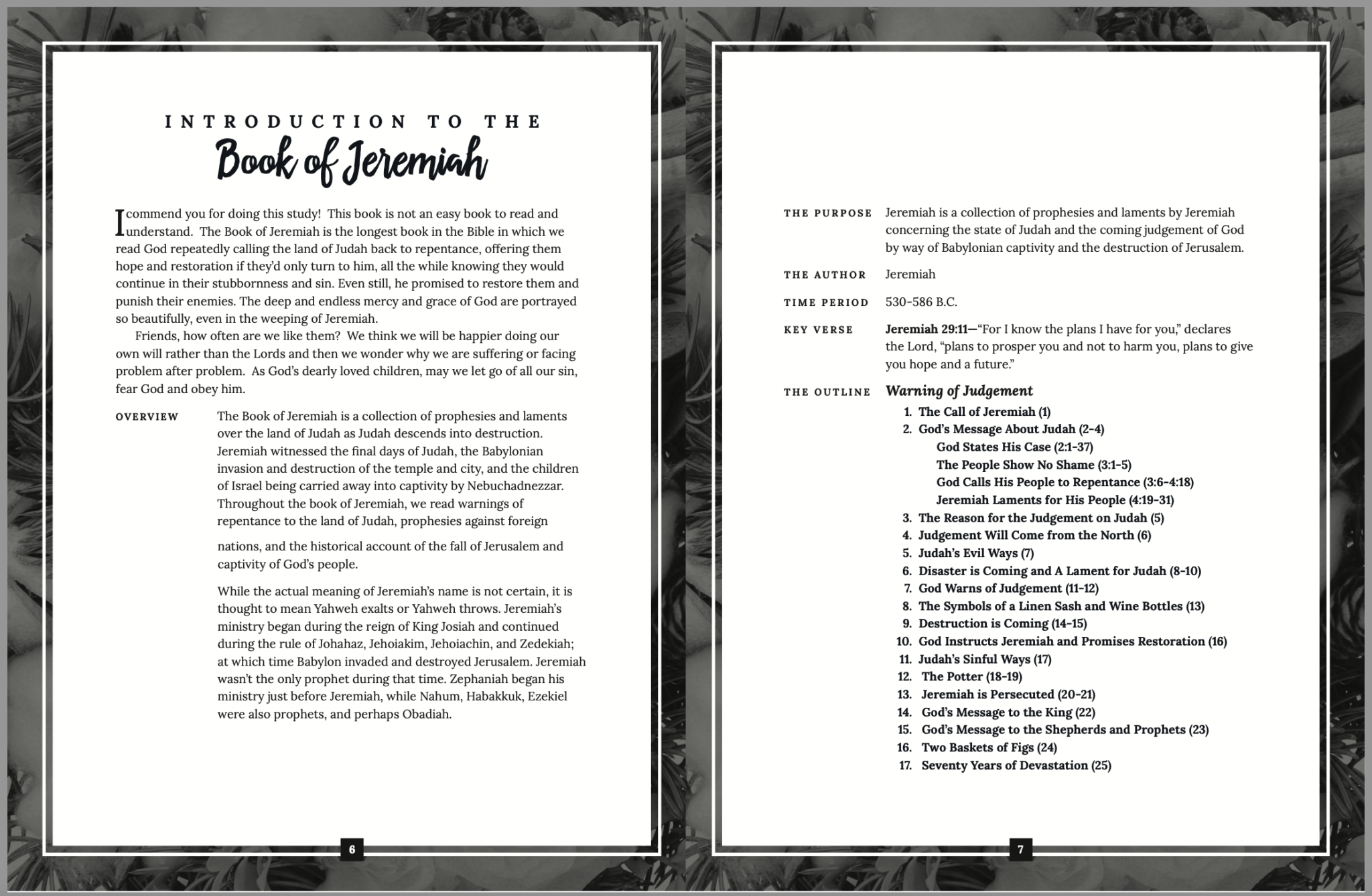 🎉 📖 📣 Introducing the Book of Jeremiah: A Five Week Bible Study - Women ...