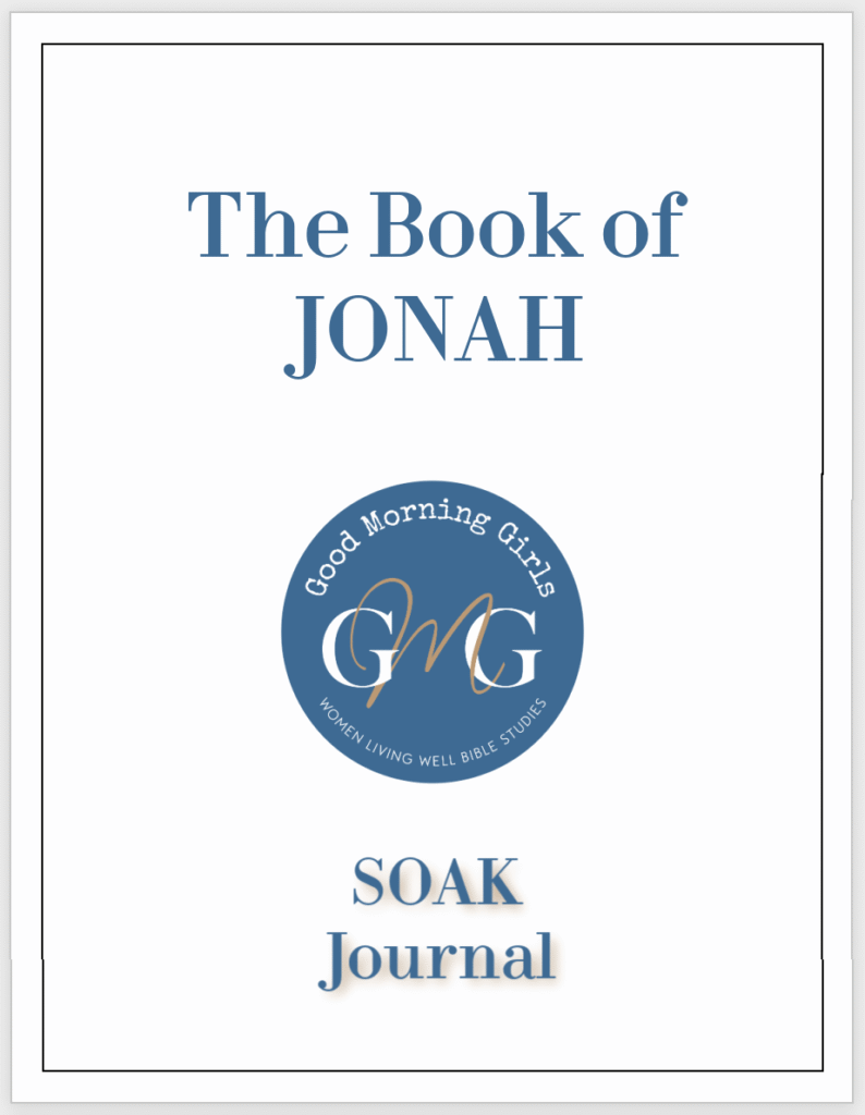 🐳 📖 Good Morning Girls Resources for the Book of Jonah 🐳 📖 - Women ...