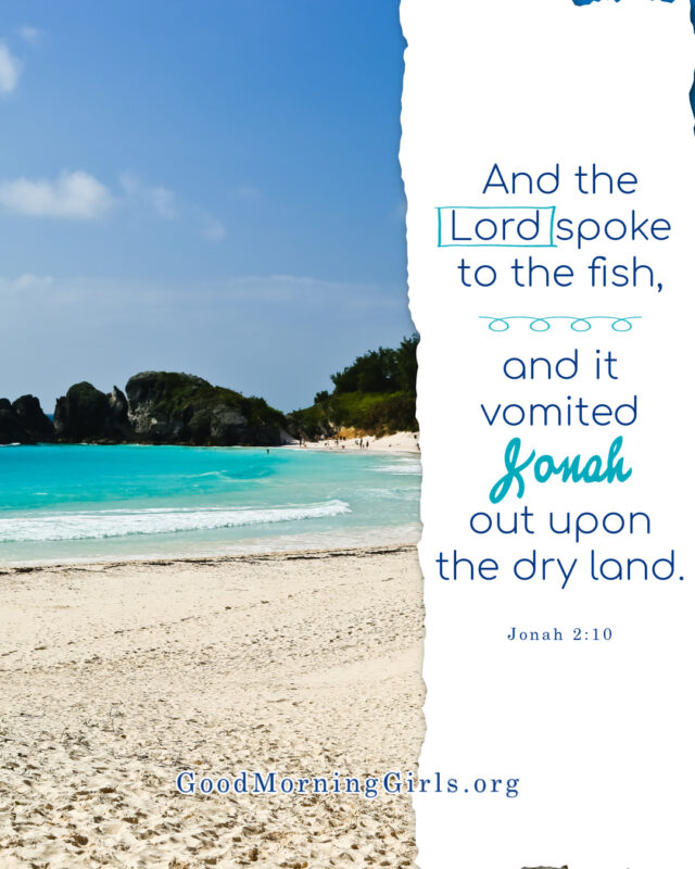 🐳 Jonah - Week 2 (Good Morning Girls Resources) - Women Living Well